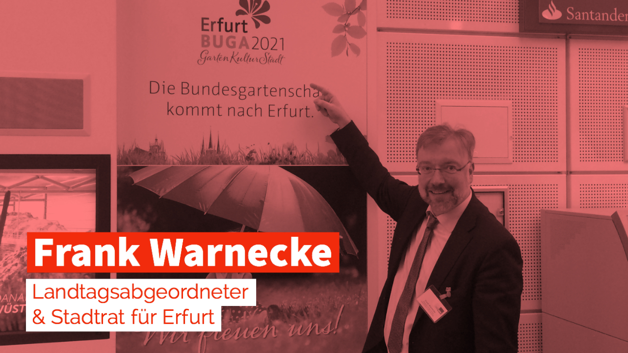 Frank Warnecke – Stadtrat & Landtagsabgeordneter für Erfurt